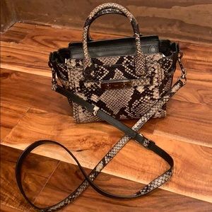 Bags | Coach Snakeskin Crossbody | Poshmark